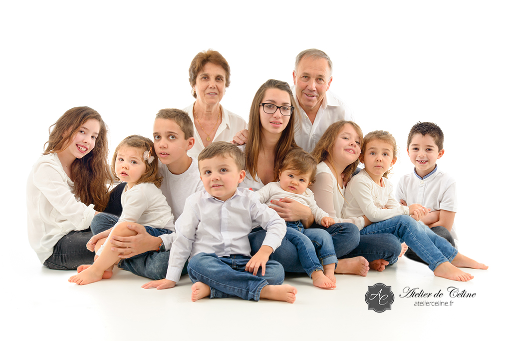 Une séance famille - Atelier de Céline